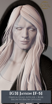 Second Life Marketplace - .:S:. [G3] Jayson [F-5] Face Appliers & BoM